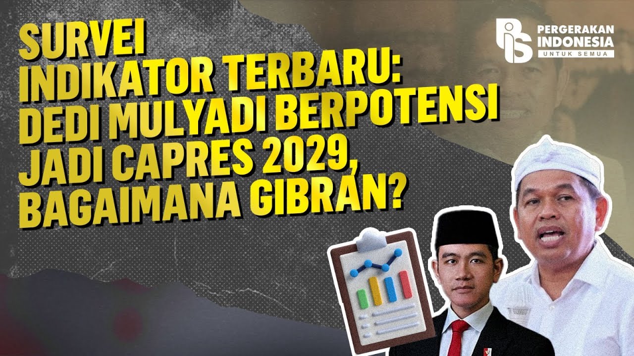 Survei Indikator Terbaru: Dedi Mulyadi Berpotensi Jadi Capres 2029 ...